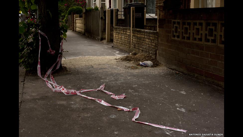 In pictures: Landscape of Murder - BBC News