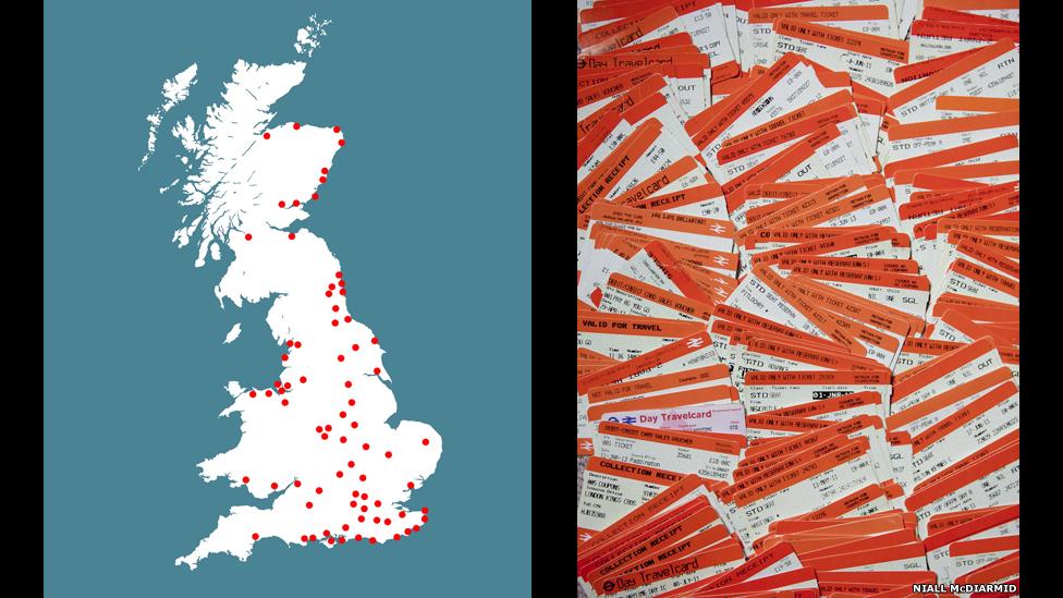 Crossing Paths: A portrait journey around the UK - BBC News