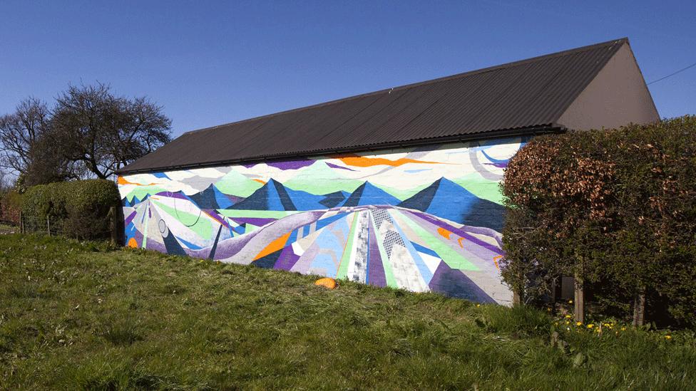 In pictures: Rural murals across Dumfries and Galloway - BBC News