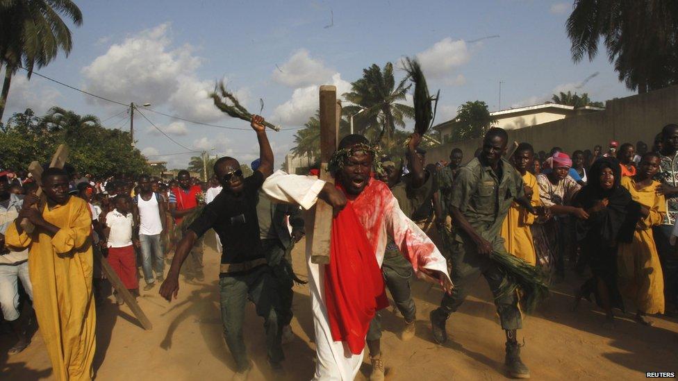 Africa in pictures: 18-24 April 2014 - BBC News