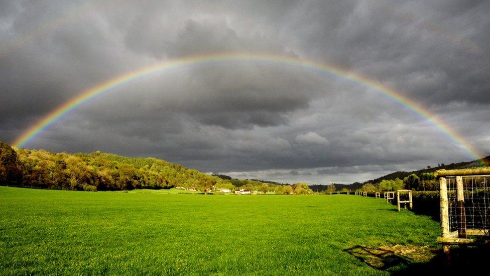 Your recent rainbow photos - BBC Weather