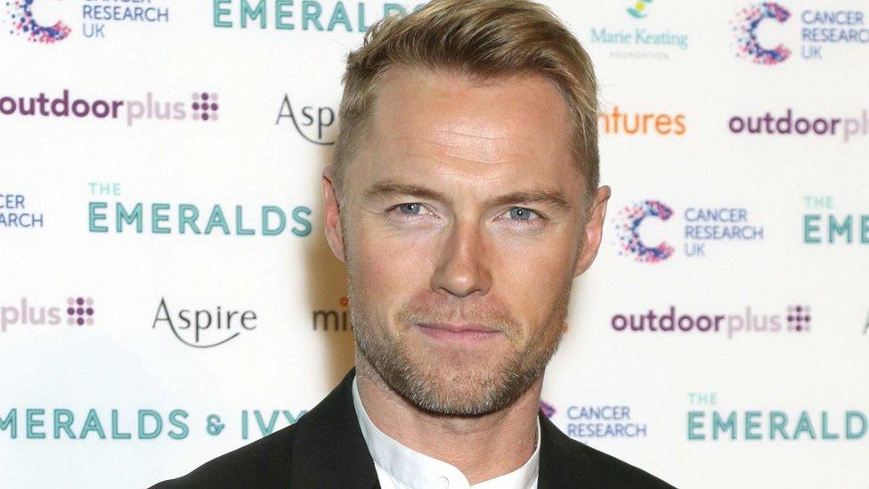 Ronan Keating: West End debut in Once 'liberating' - BBC News