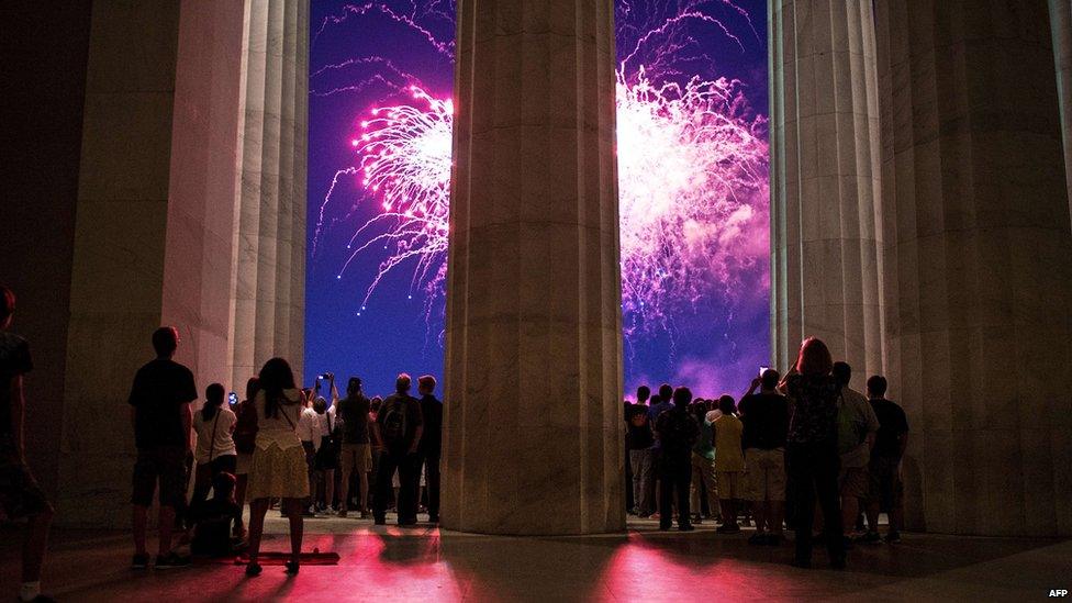 4 July celebrations in US - in pictures - BBC News