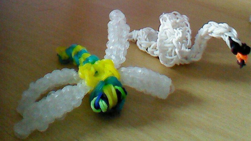 Loom band creations from Newsround viewers - BBC Newsround
