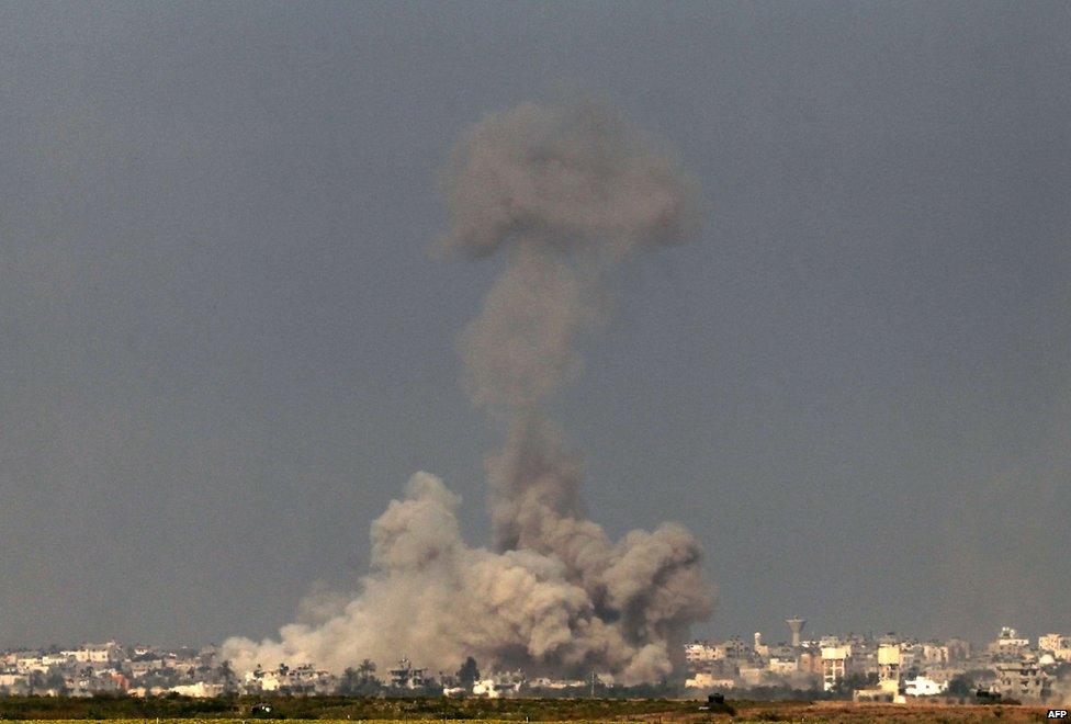 In Pictures Israel Hamas Ceasefire Collapses Bbc News