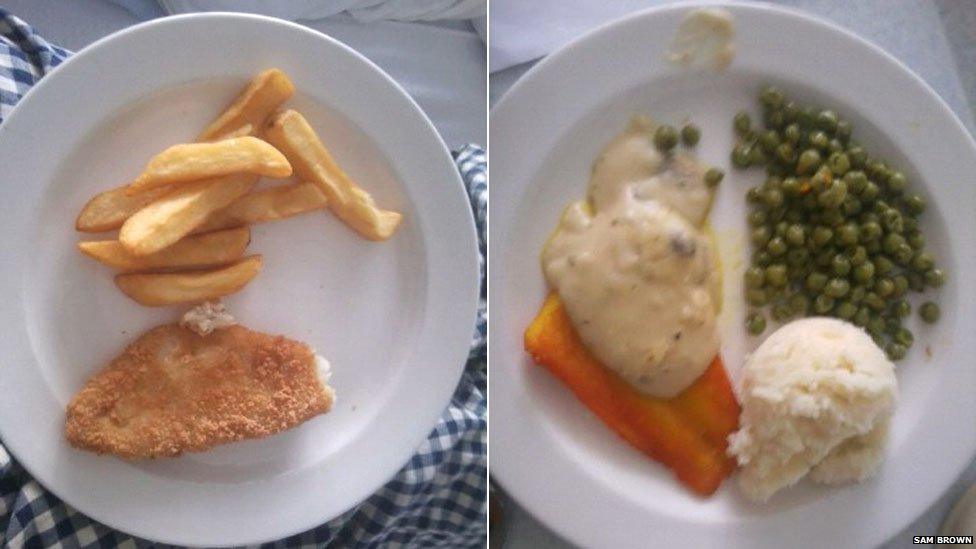 Hospital food: Your photos - BBC News