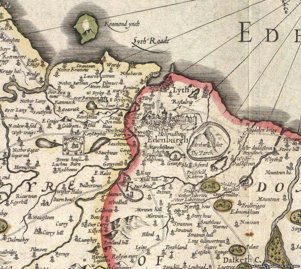 Edinburgh: Mapping the City - BBC News