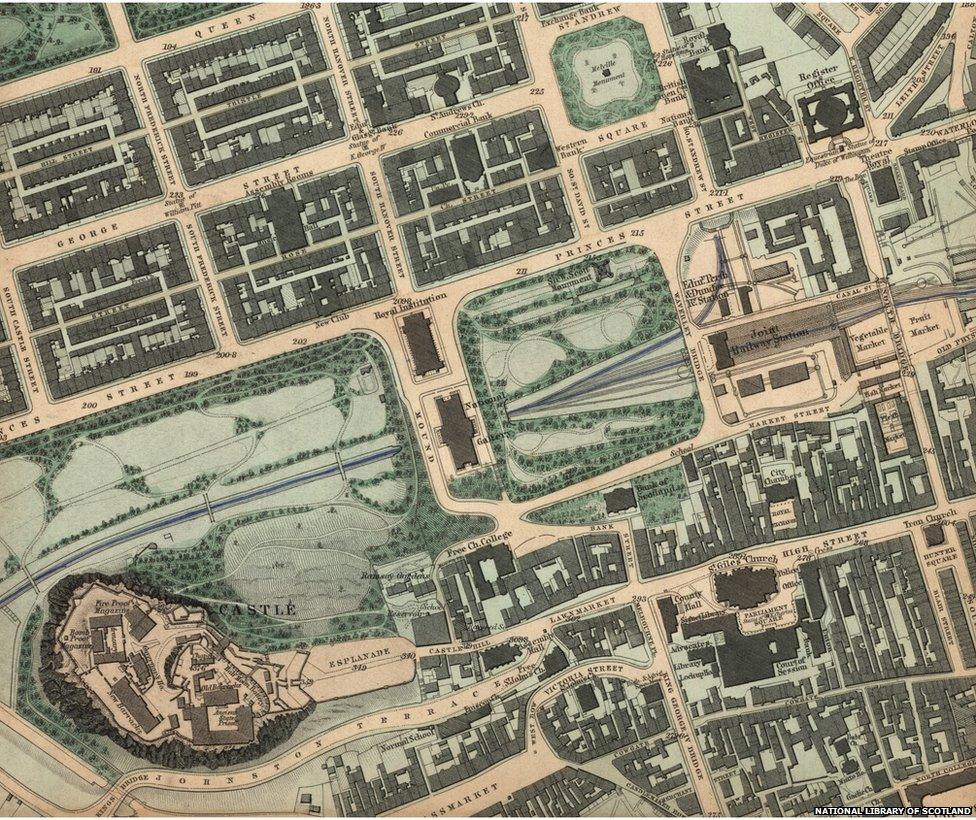 Edinburgh: Mapping the City - BBC News
