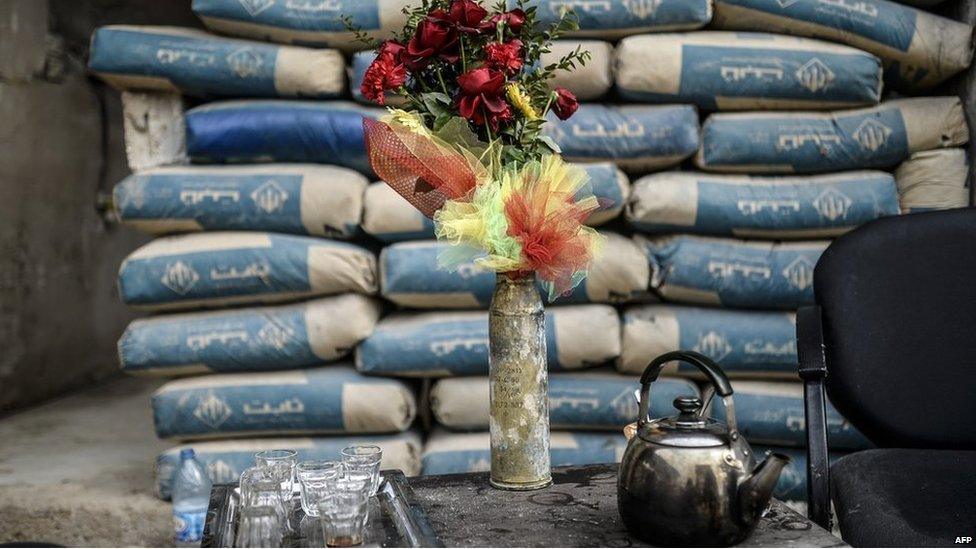 Syria crisis: Pictures of Kobane's destruction - BBC News