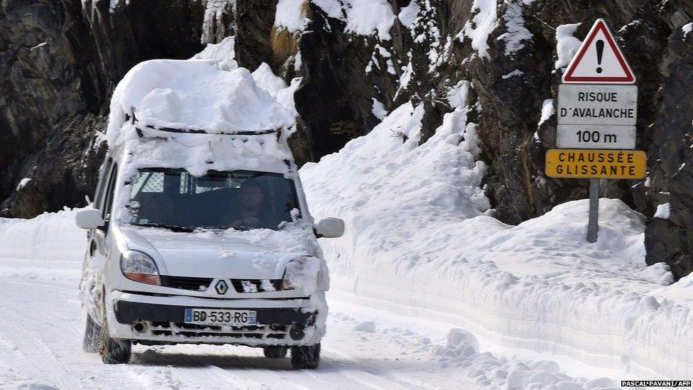Photos of snow from across the globe - BBC Weather