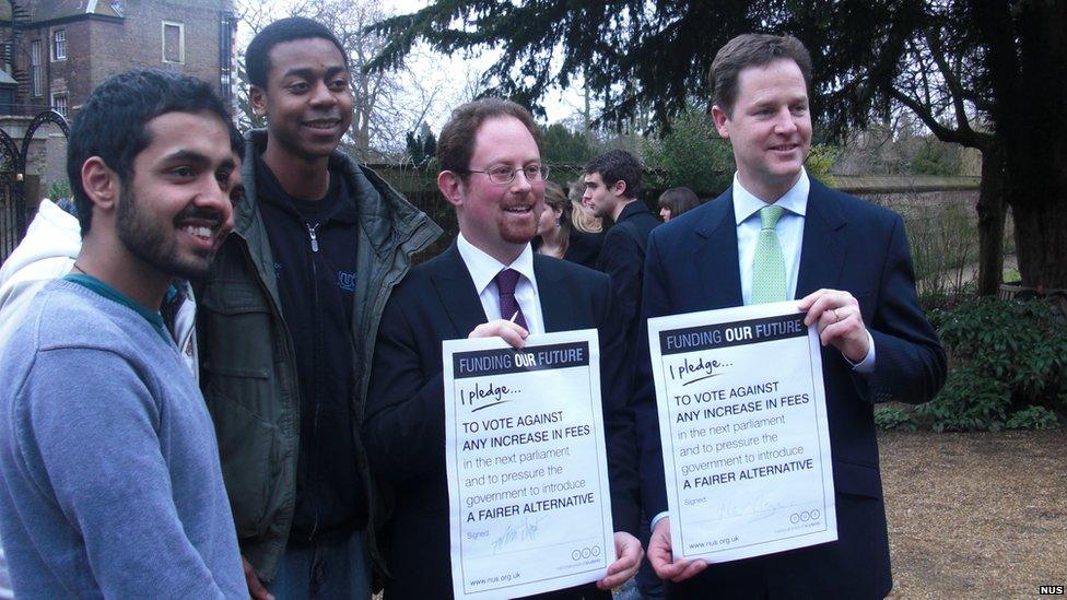 Election 2015: Nick Clegg's broken fees pledge defence 'weak' says NUS ...