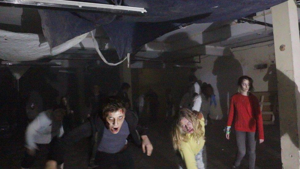 Are you ready for the zombie apocalypse theatre show? - BBC News