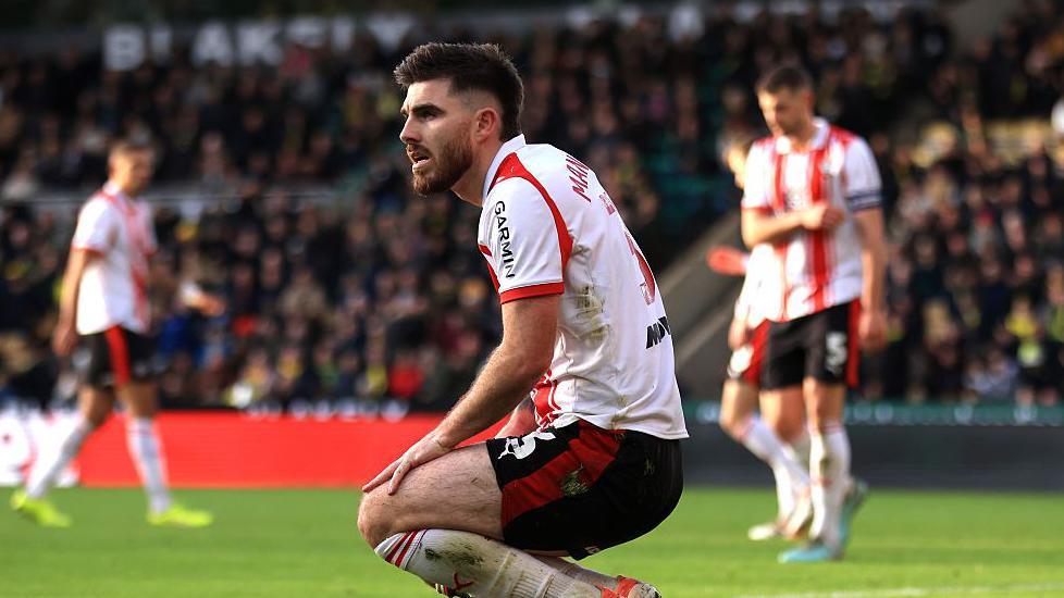Ryan Manning bemoans Southampton's lack of defensive solidity - BBC Sport