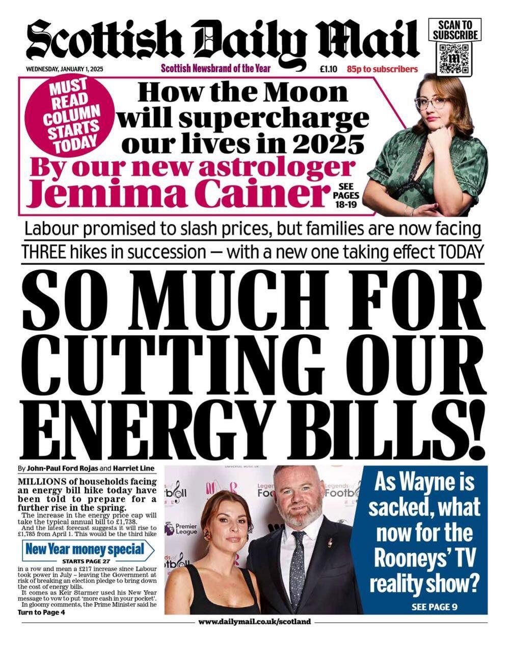 Scotland's papers: Energy bills up and private schools raise fees - BBC ...