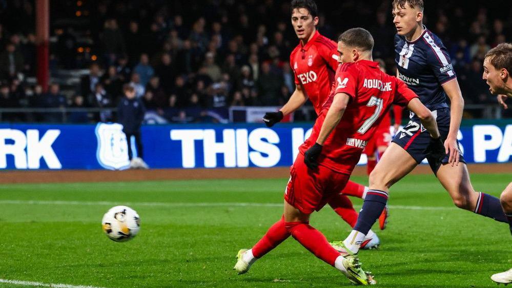 Dundee 1-3 Aberdeen: Jimmy Thelin's side survive second-half scare at ...