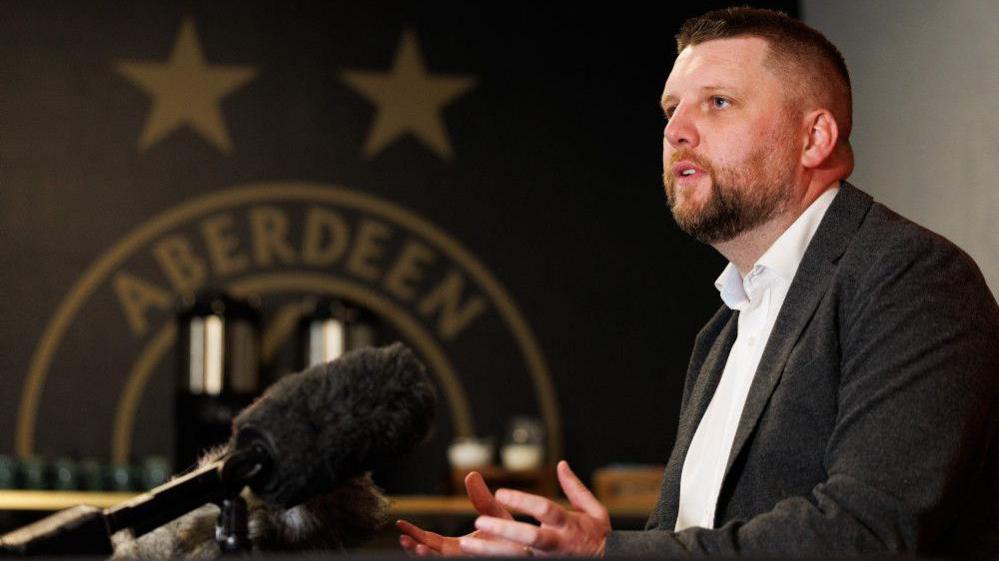 Aberdeen must be patient with Jimmy Thelin, says chief executive Alan ...