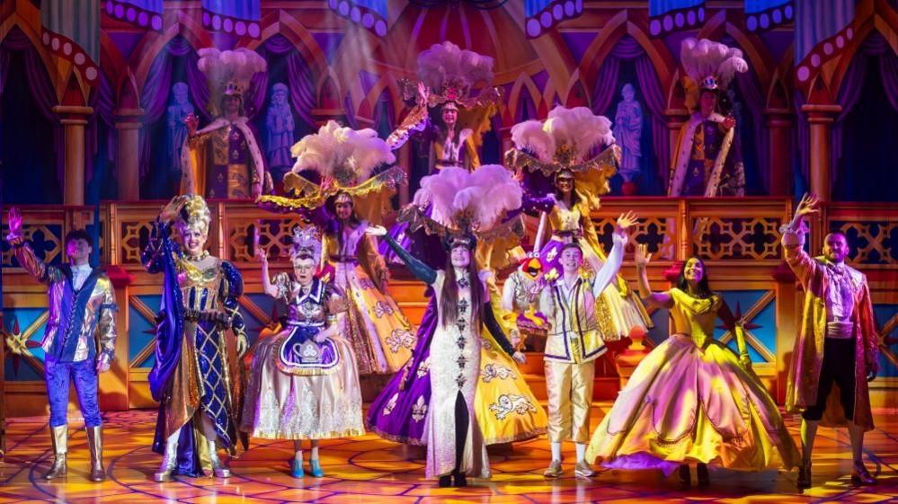 'No judgement, just joy' - inside London's relaxed pantomimes - BBC News