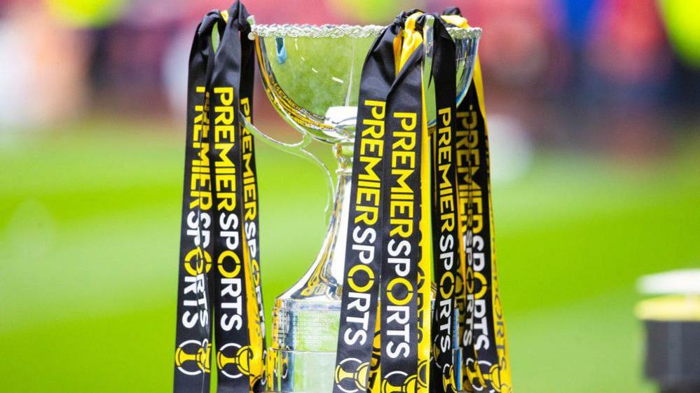 Dons travel to face Morton in League Cup draw - BBC Sport