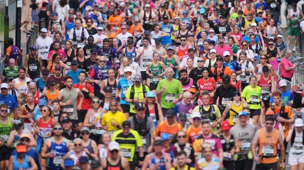 Five marathons in five days for women's charity - BBC News