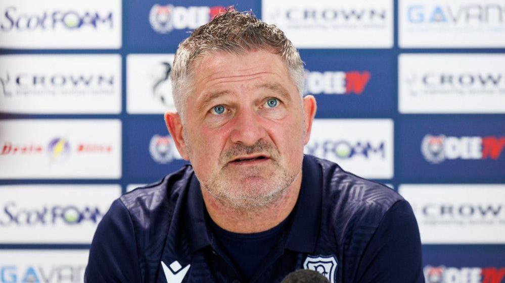 Dundee press conference: Tony Docherty on 'redemption' against Hearts ...