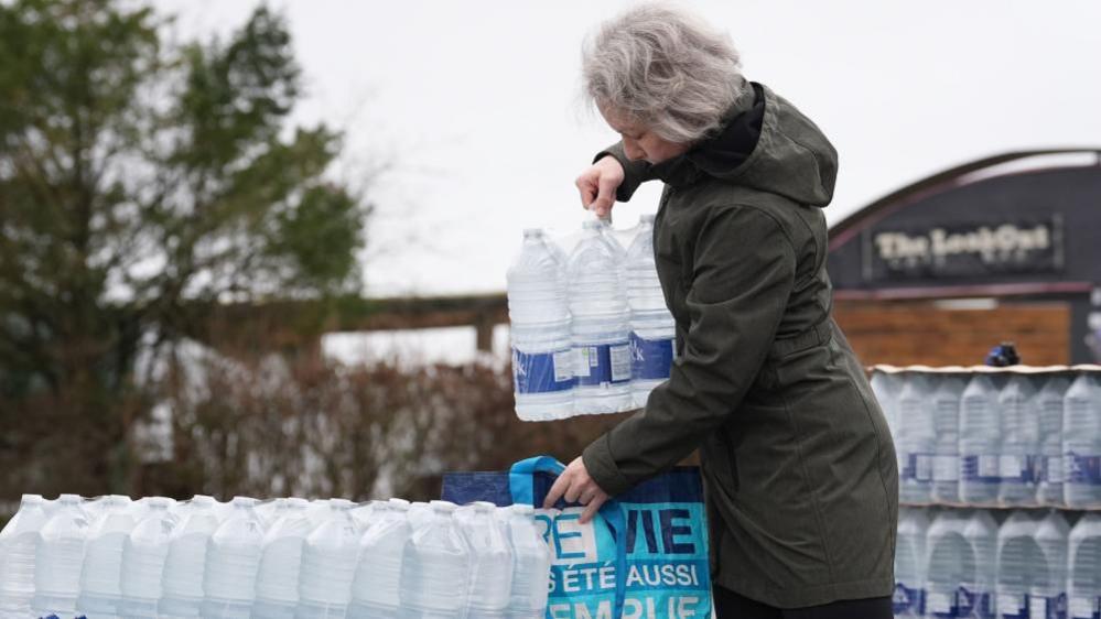 visually impaired woman on week without water, power and internet - BBC ...