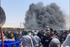 یک کشته و چند نفر مصدوم شدند» در آتش‌سوزی در مرز مهران»