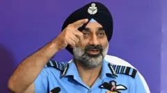 Indian Air Force Chief Air Chief Marshal (ACM) Amar Preet Singh