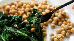 Plat avec kale