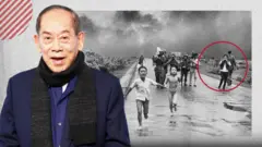 Ông Nguyễn Thành Nghệ, hiện 87 tuổi, là người được khoanh tròn trong bức ảnh và theo kết luận của phim The Stringer, ông chính là người đã chụp nên bức ảnh nổi tiếng Em bé Napalm 