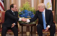 Pirezidaantii Ameerikaa Doonaald Tiraampii fi pirezidaantii Masrii Abdel Fattaa al-Siisii bara 2017, Waayit Haawus keessatti