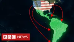 Mapa das Américas