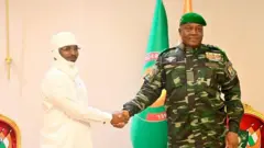 Shugaban Chadi Idriss Déby Itno da shugaban Nijar Janar Abdourahamane Tiani   