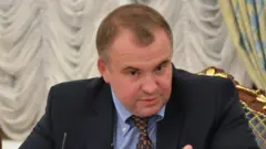 Перший заступник секретаря РНБО Олег Гладковський під час засідання Ради національної безпеки та оборони України у Києві