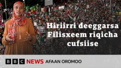 Ministirri Nageenya Israa’el masjiida al-Aqsaa seenuun sagaduun isaanii mufii kaaseera. 