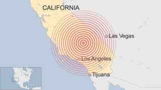 Terremoto en California: un nuevo sismo de magnitud 7,1 sacude el sur ...