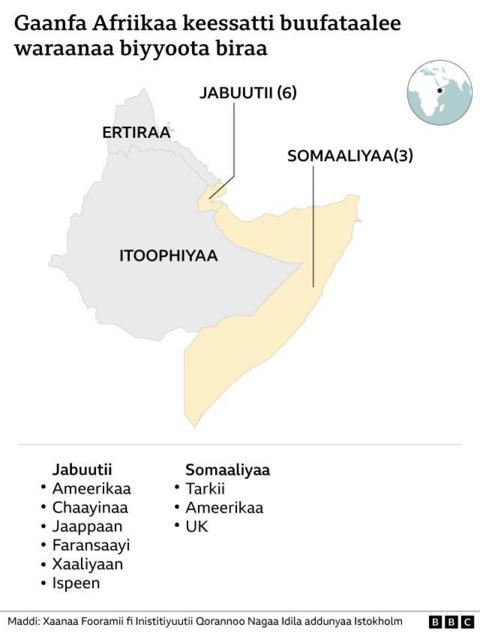 Gaaffii ulaa galaanaa Itoophiyaa Gaanfa Afrikaatti ijoo dubbii ta'e ...