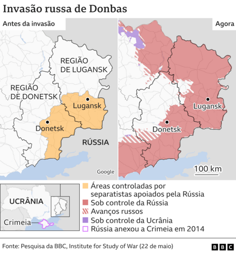 Rússia X Ucrânia 5 Imagens Mostram Evolução Da Guerra Em 3 Meses Bbc