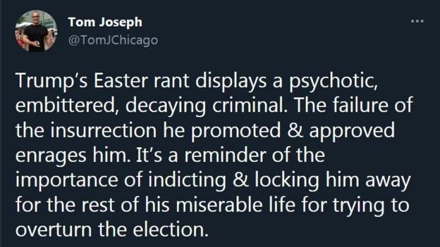 Trump Easter Message: How pipo react to former US President, Trump ...