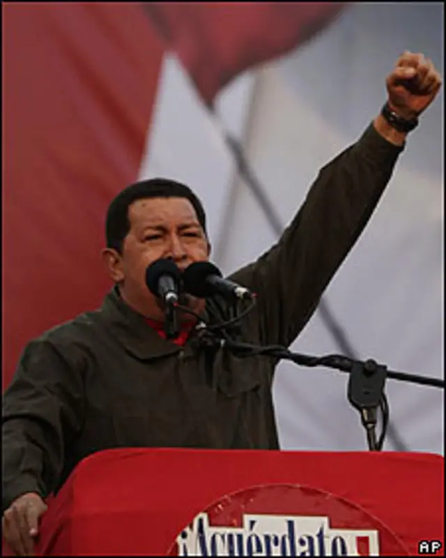 Chávez nombra jefa de gobierno en Caracas - BBC News Mundo