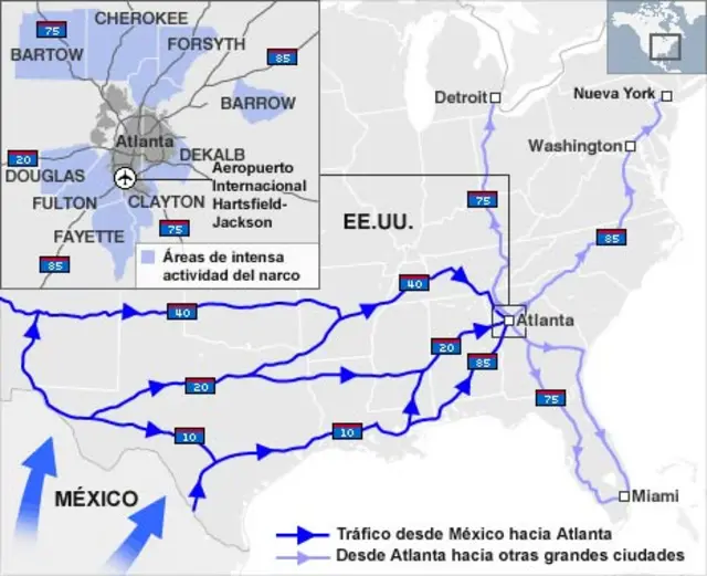 Vicio en Atlanta: ¿nueva meca de la droga? - BBC News Mundo