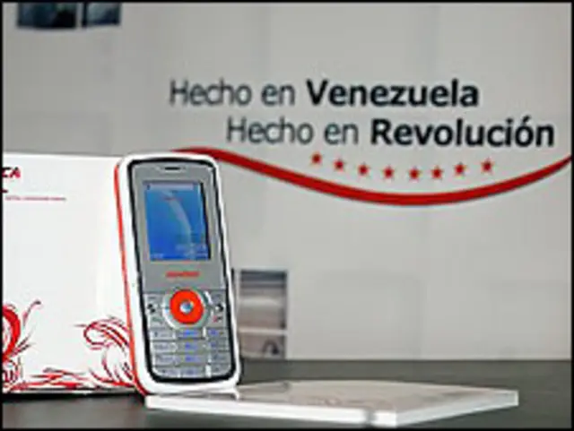 Lanzan celular “made in Venezuela” - BBC News Mundo