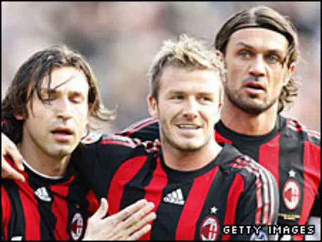 David Beckham de vuelta al AC Milan - BBC News Mundo