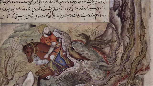 En fotos: el épico arte del Libro de los Reyes persa - BBC News Mundo