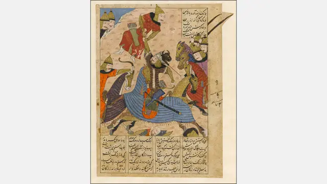 En fotos: el épico arte del Libro de los Reyes persa - BBC News Mundo