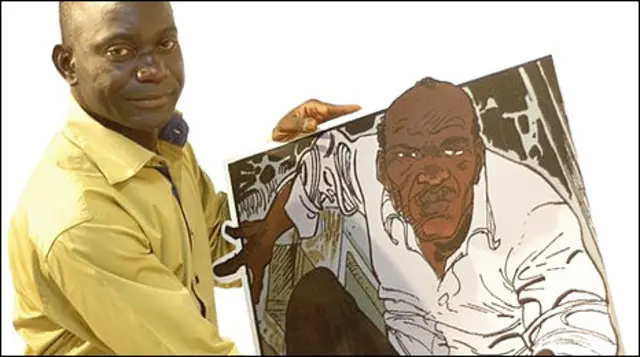 Congo, en la órbita del cómic mundial - BBC News Mundo