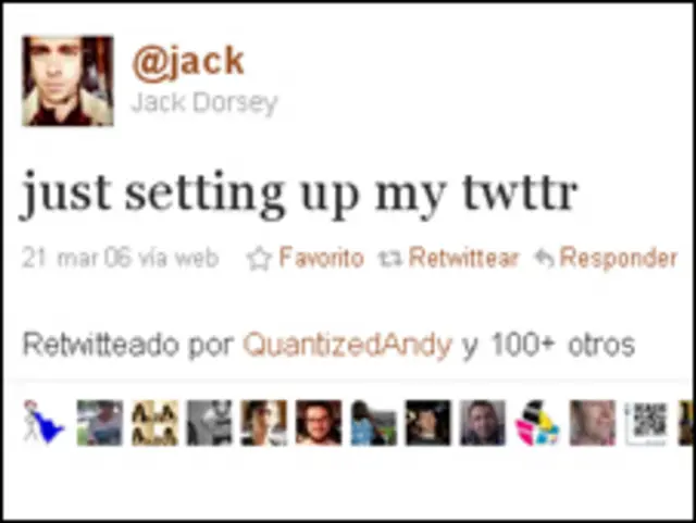 Lo que decía el primer "Tweet" de la historia - BBC News Mundo