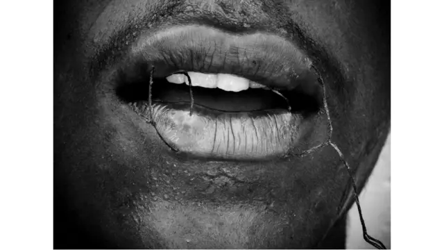 En fotos: "los anegados", presos de boca cosida - BBC News Mundo