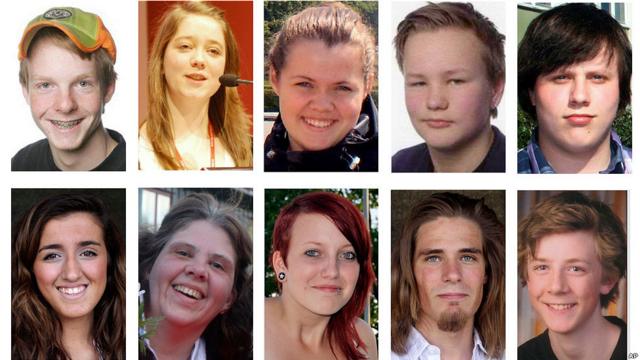 En fotos: los noruegos recuerdan a las víctimas de la masacre - BBC ...