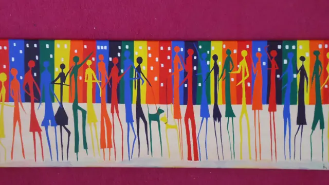 Una artista con casi 100 personalidades - BBC News Mundo