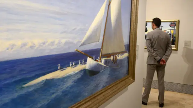 El realismo de Edward Hopper brilla en Madrid - BBC News Mundo